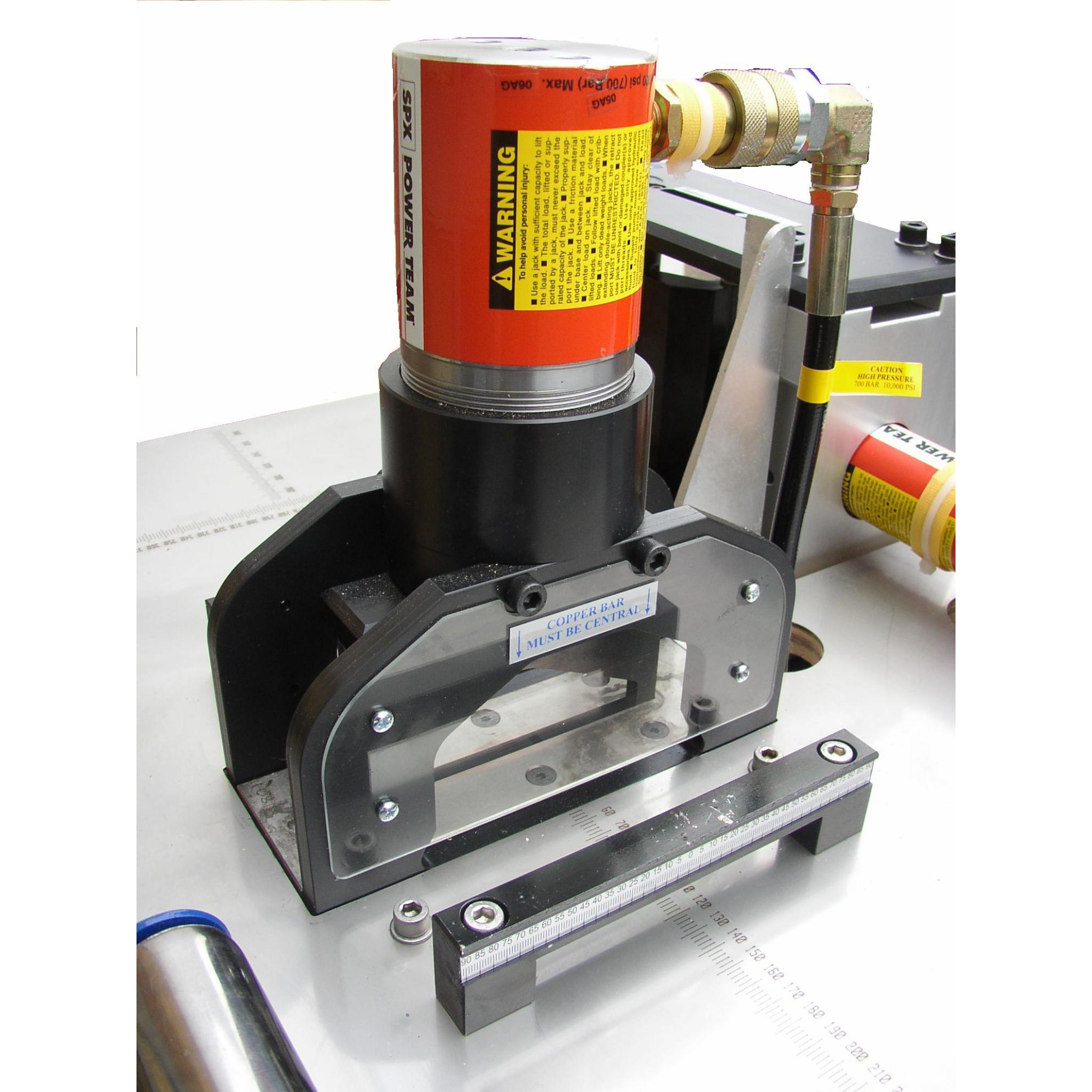 300-200 Cutting machine for copper bar up to 125 x 10mm